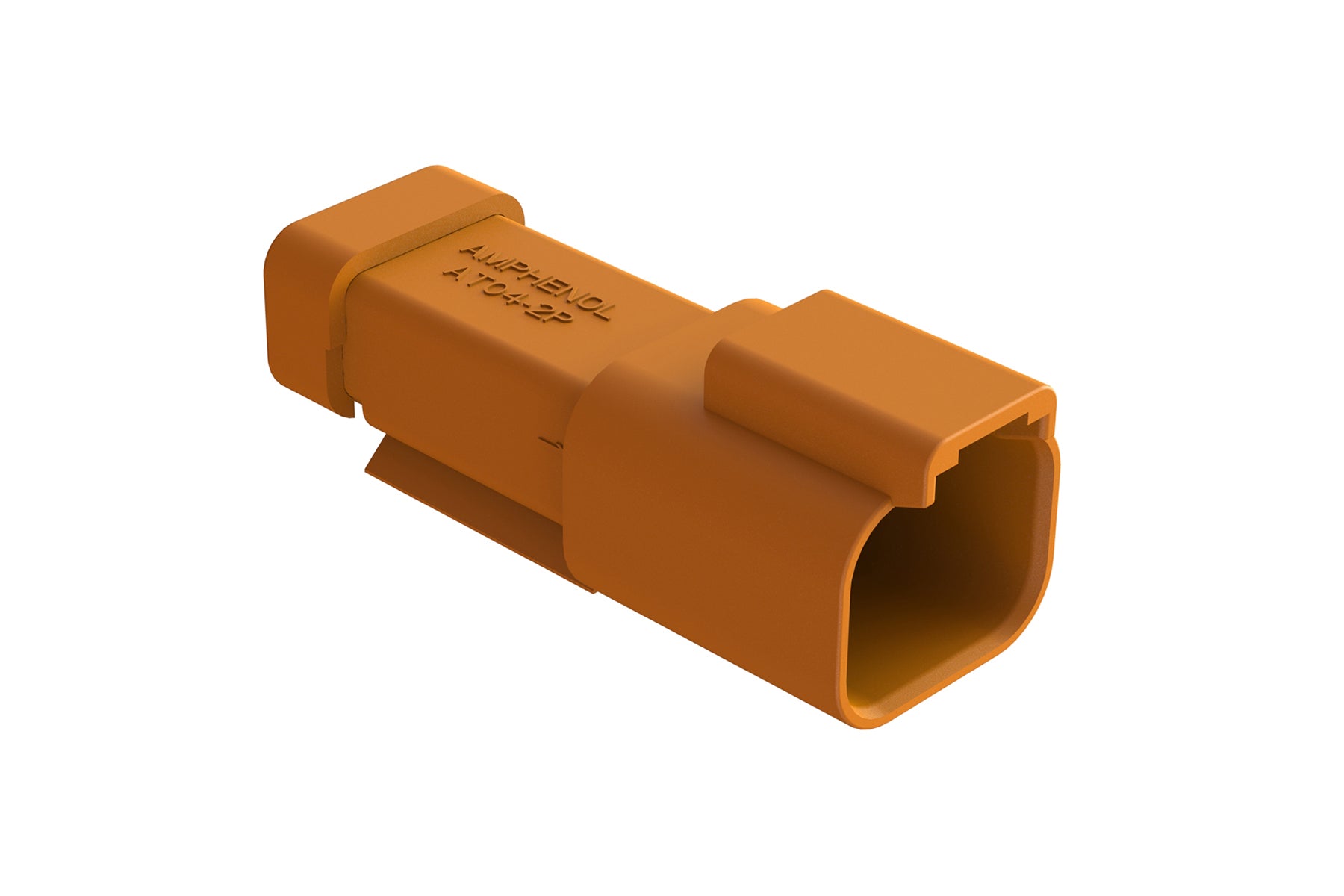 AT04-2P-MM01ORG 2-Way Receptacle, Male Connector with Reduced Diameter – Amphenol Australia