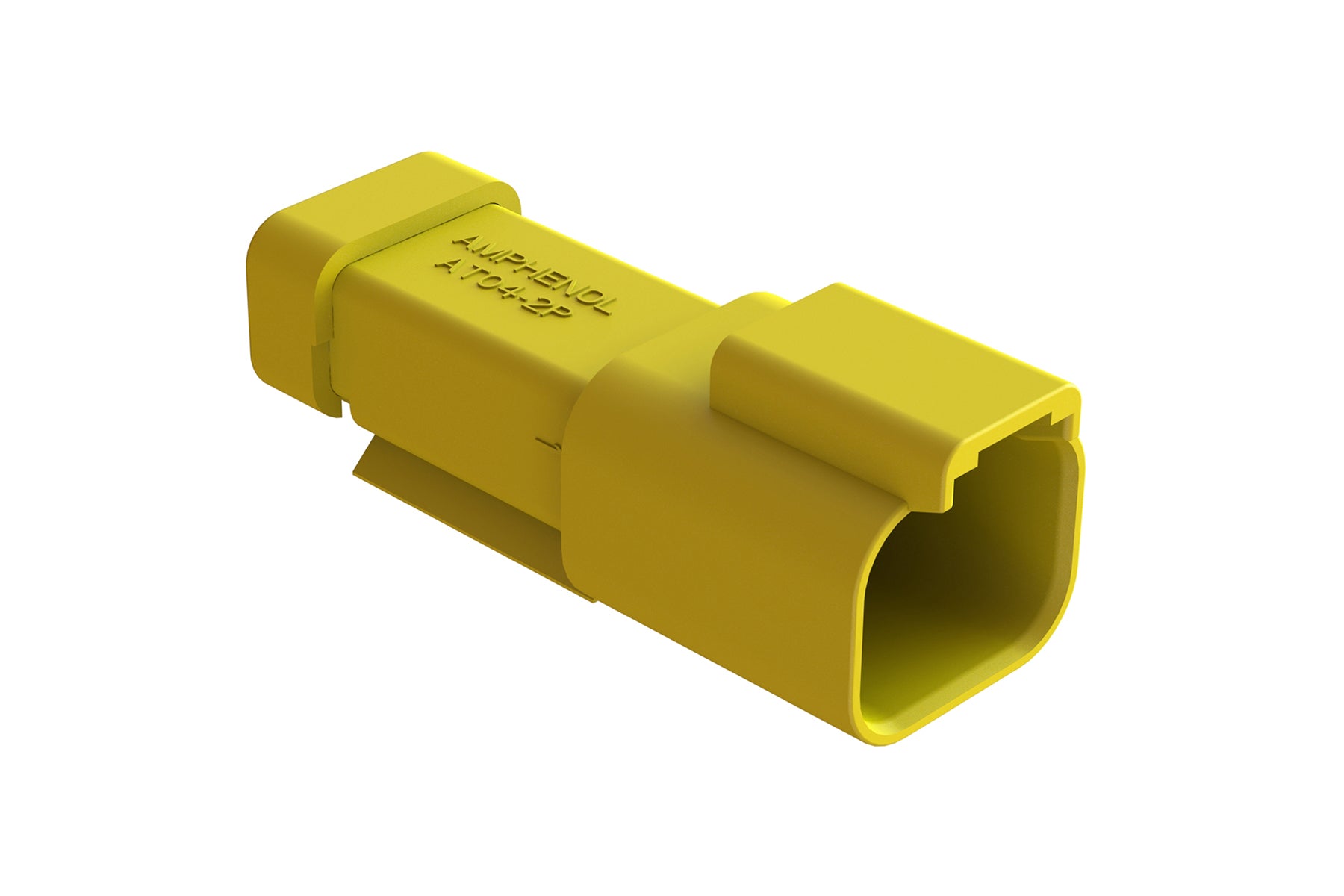 AT04-2P-MM01YEL 2-Way Receptacle, Male Connector with Reduced Diameter – Amphenol Australia