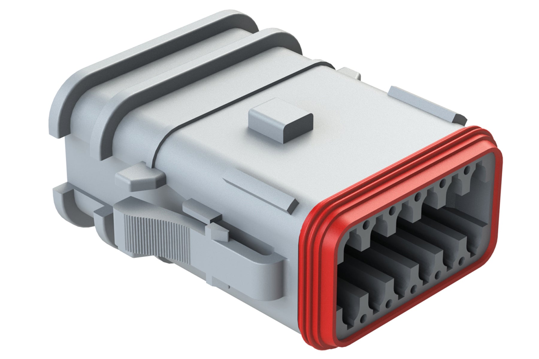 AT06-12SA-OMRDGRY 12 Position Overmolded Plug, Socket, Reduced Seal, K – Amphenol Australia