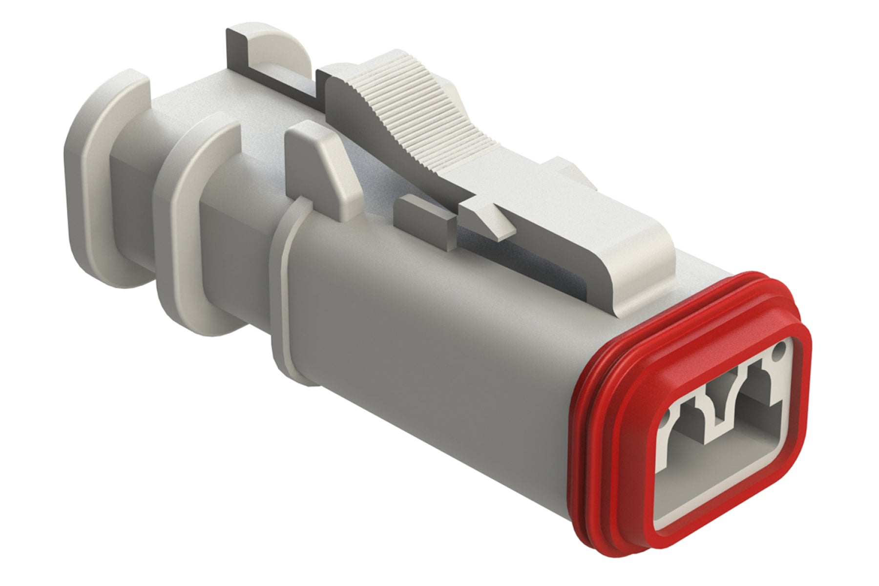 AT06-2S-OMRDWHT 2 Position Overmolded Plug, Socket, Reduced Seal, Whit – Amphenol Australia