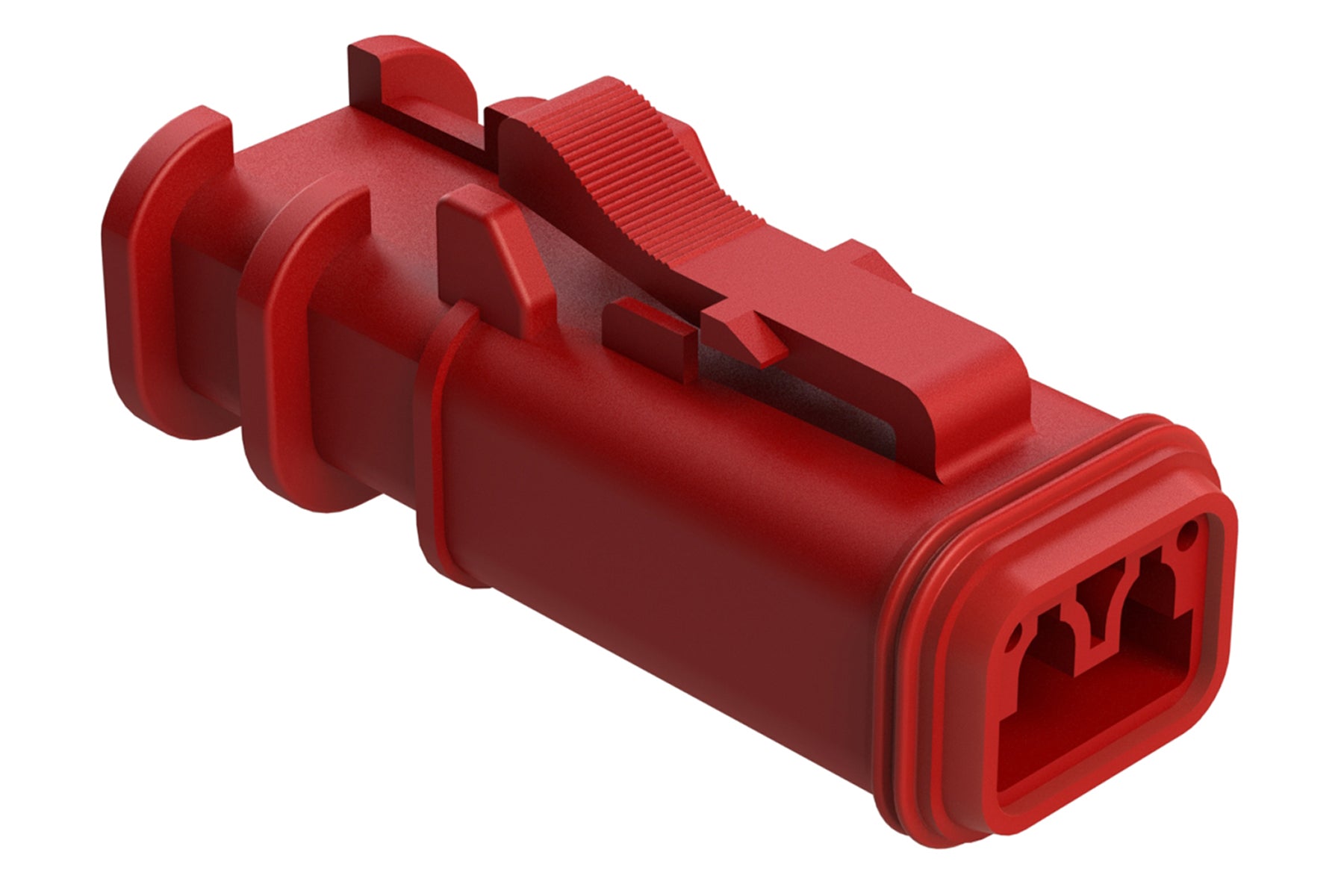 AT06-2S-OMRED 2 Position, Plug, Socket, Structure Plus™, Red – Amphenol Australia