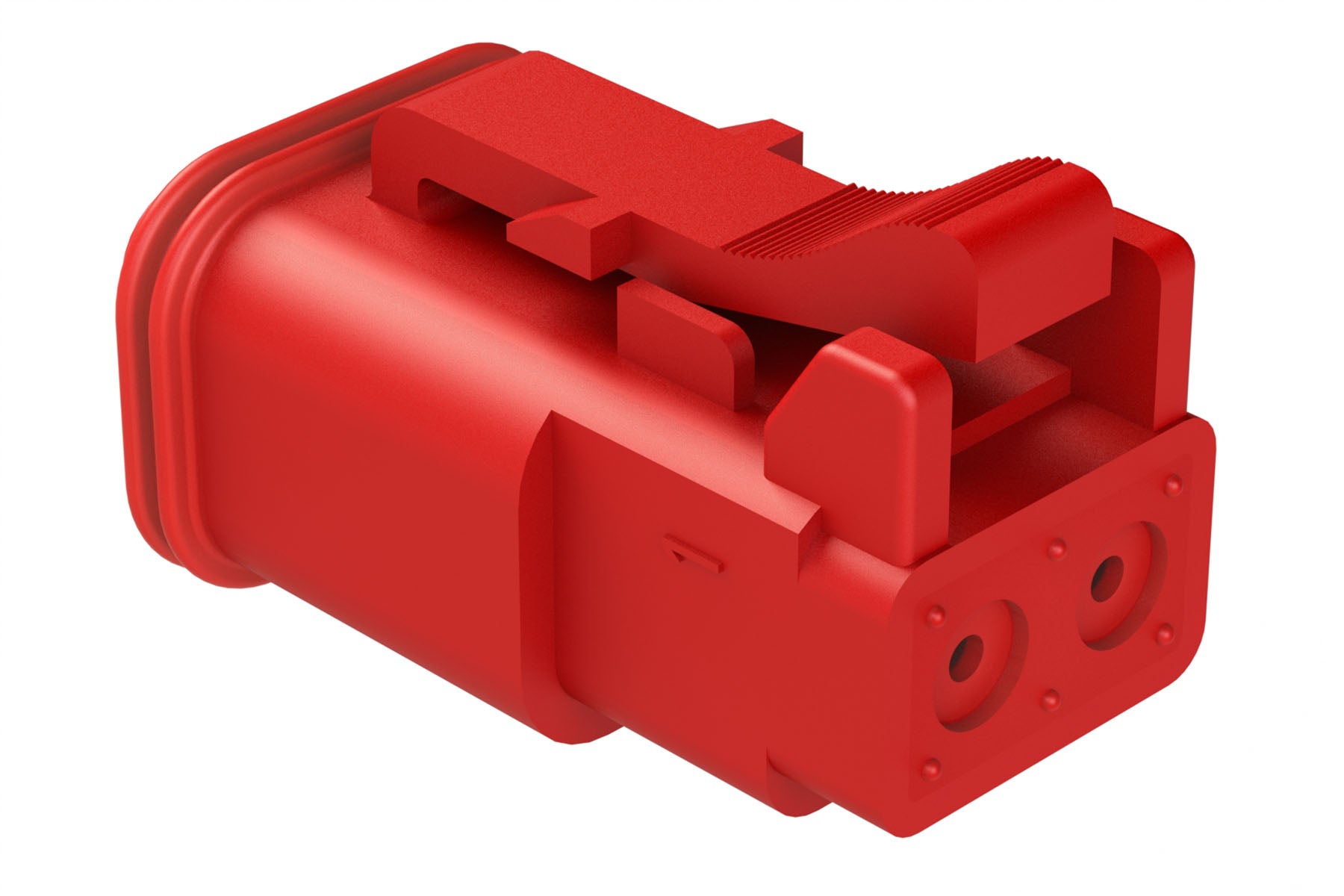 AT06-2S-RED 2-Way Plug, Female Connector, Red – Amphenol Australia
