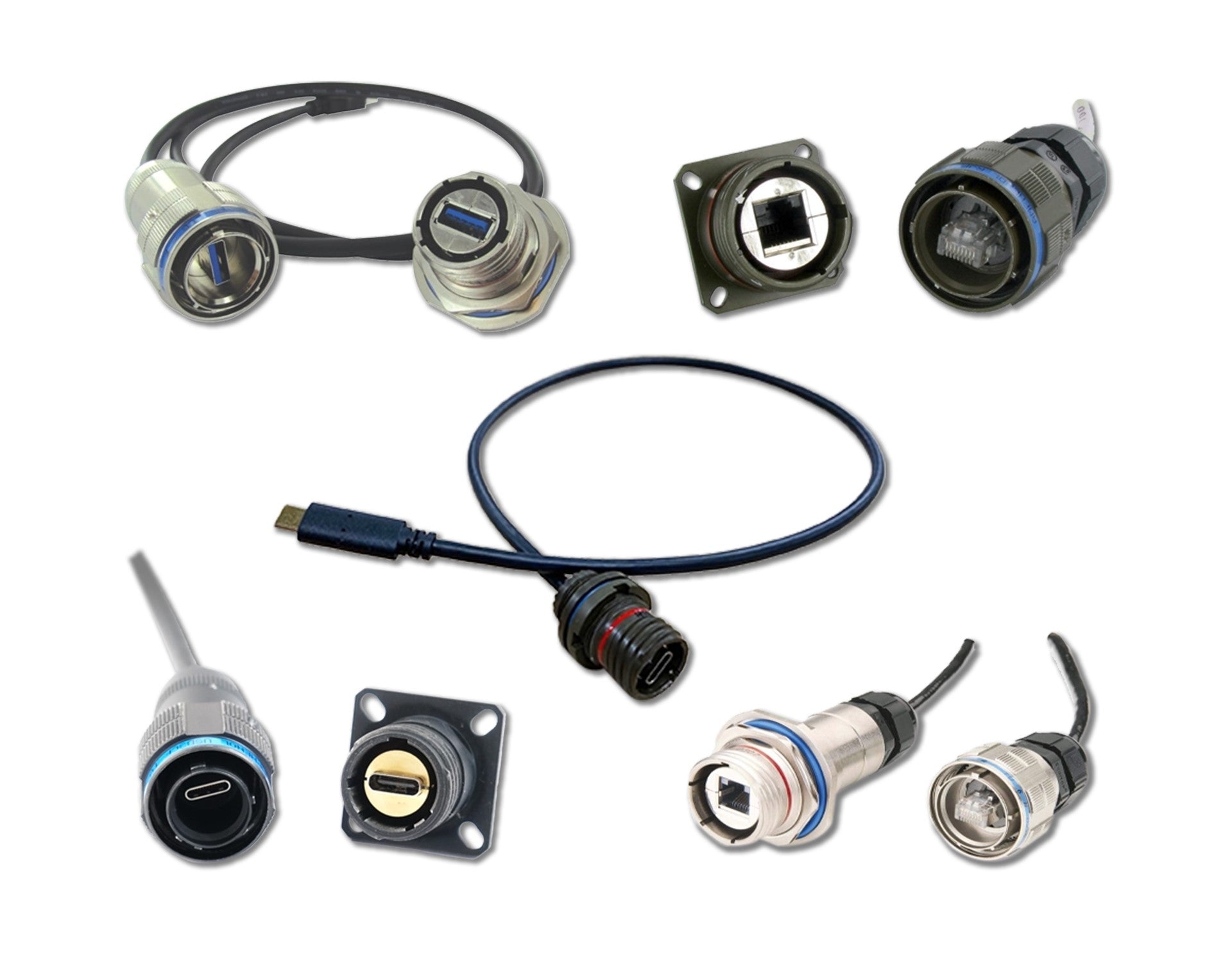 Rugged Ethernet, USB & Display connectors – Amphenol Australia